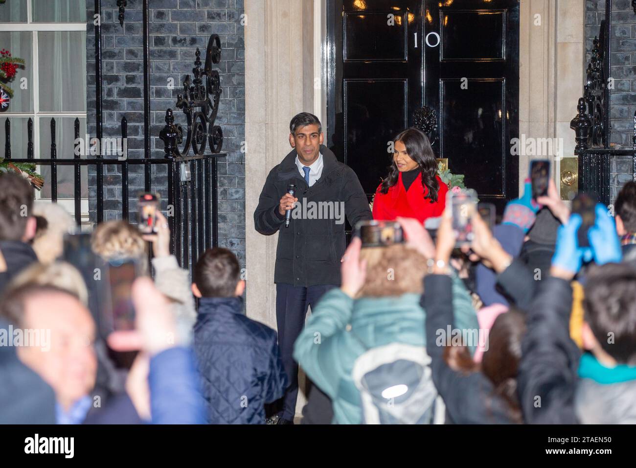 London, England, UK. 30th Nov, 2023. UK Prime Minister RISHI SUNAK and ...