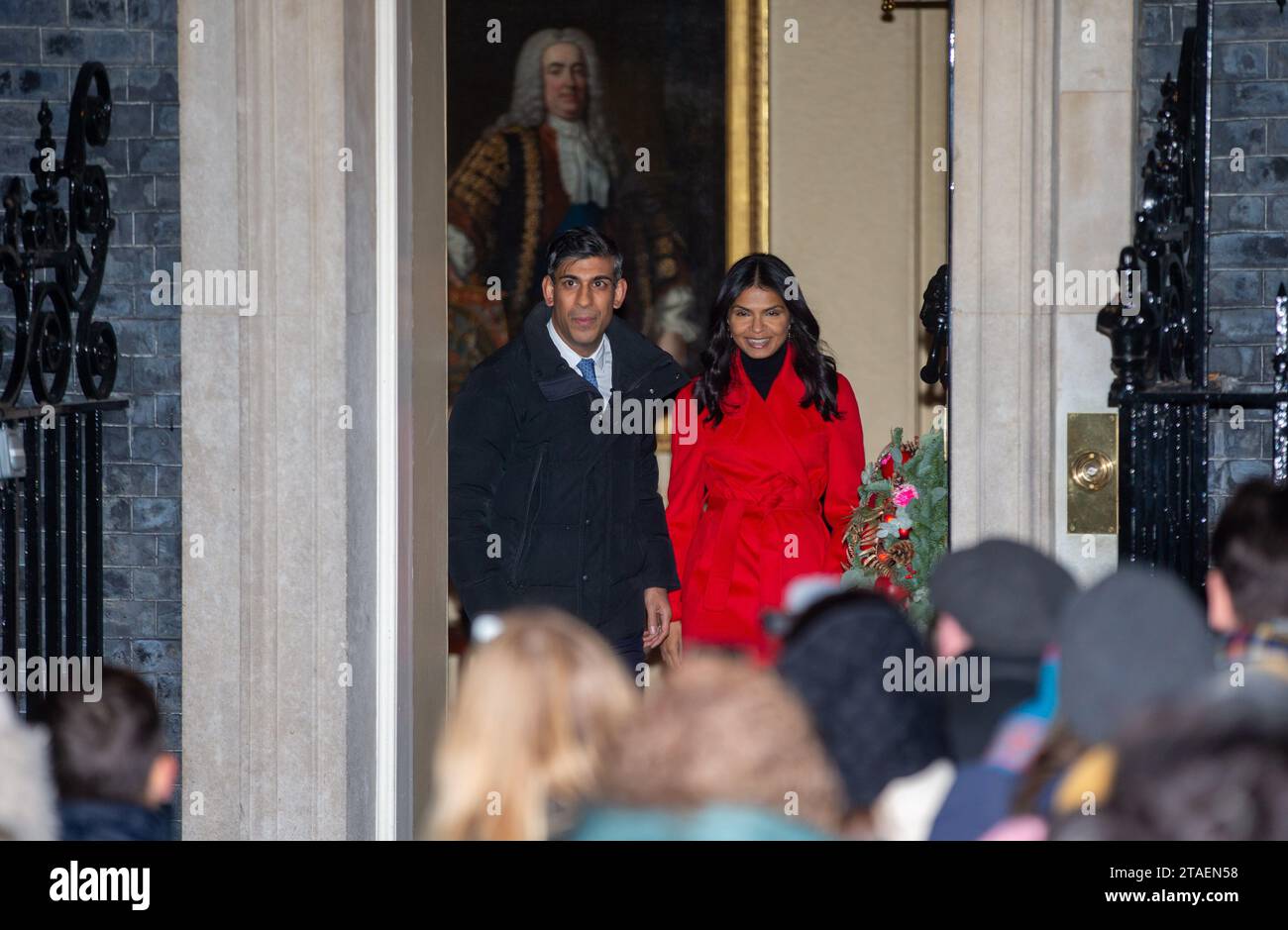 London, England, UK. 30th Nov, 2023. UK Prime Minister RISHI SUNAK and ...