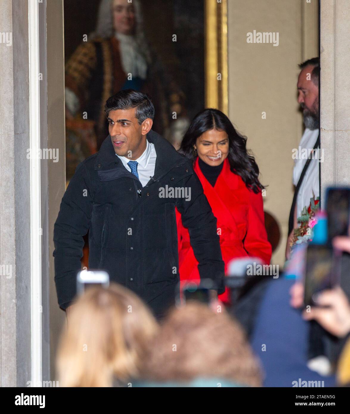 London, England, UK. 30th Nov, 2023. UK Prime Minister RISHI SUNAK and ...