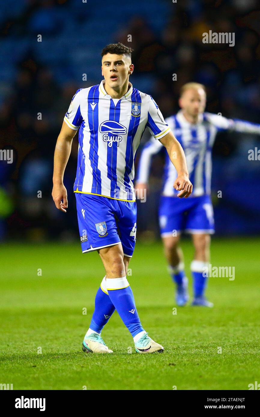 Hillsborough Stadium, Sheffield, England - 29th November 2023 Bailey ...