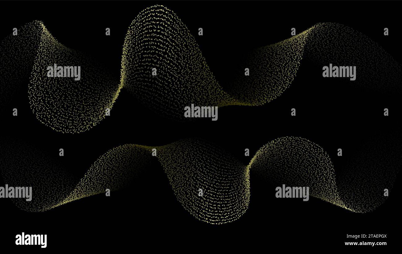 Black luxury golden curved Stock Vector Images - Alamy