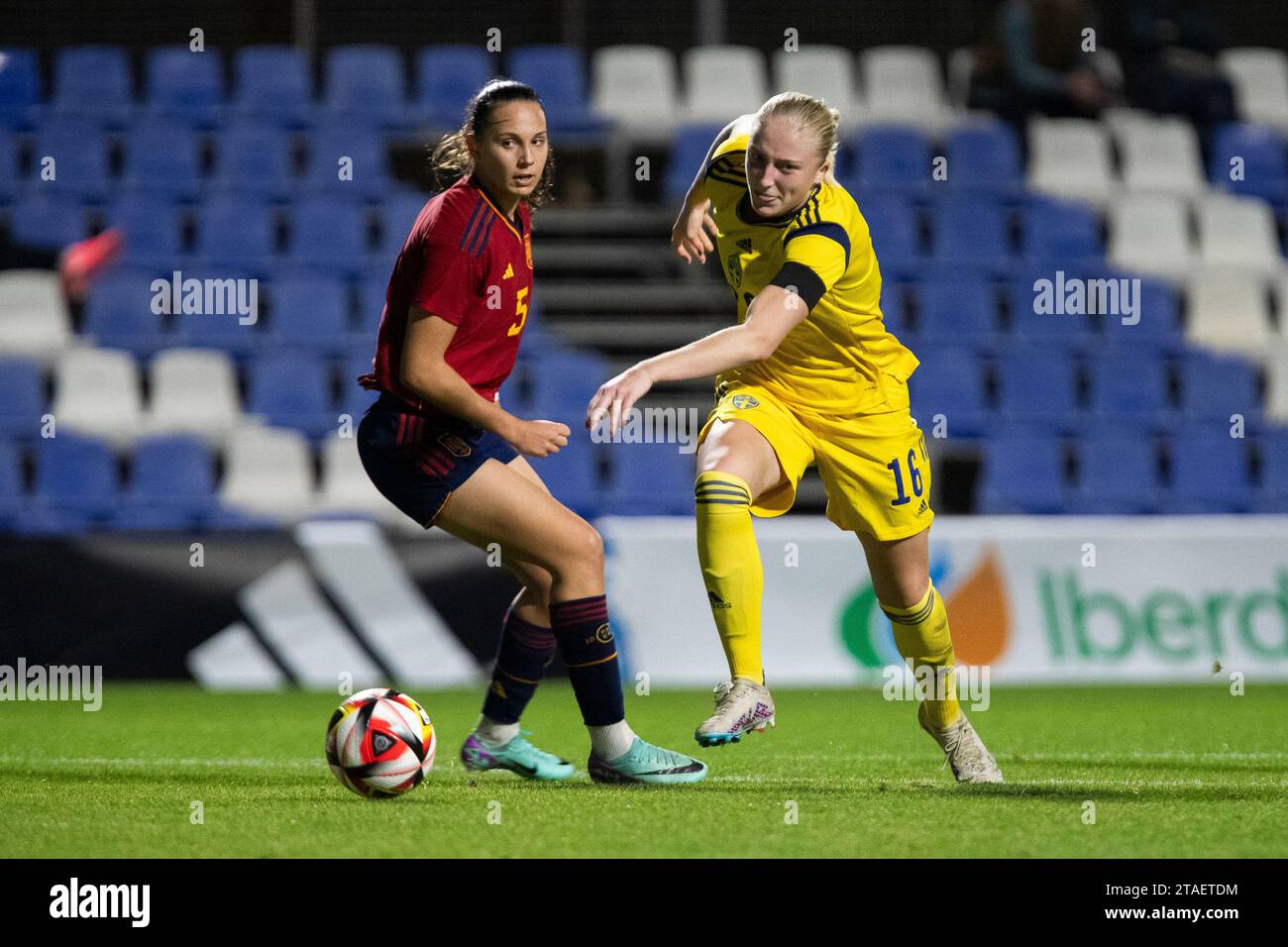 FERNÁNDEZ VILA MARTINA of SpainLEIDHAMMAR WILMA of Sweden during the ...