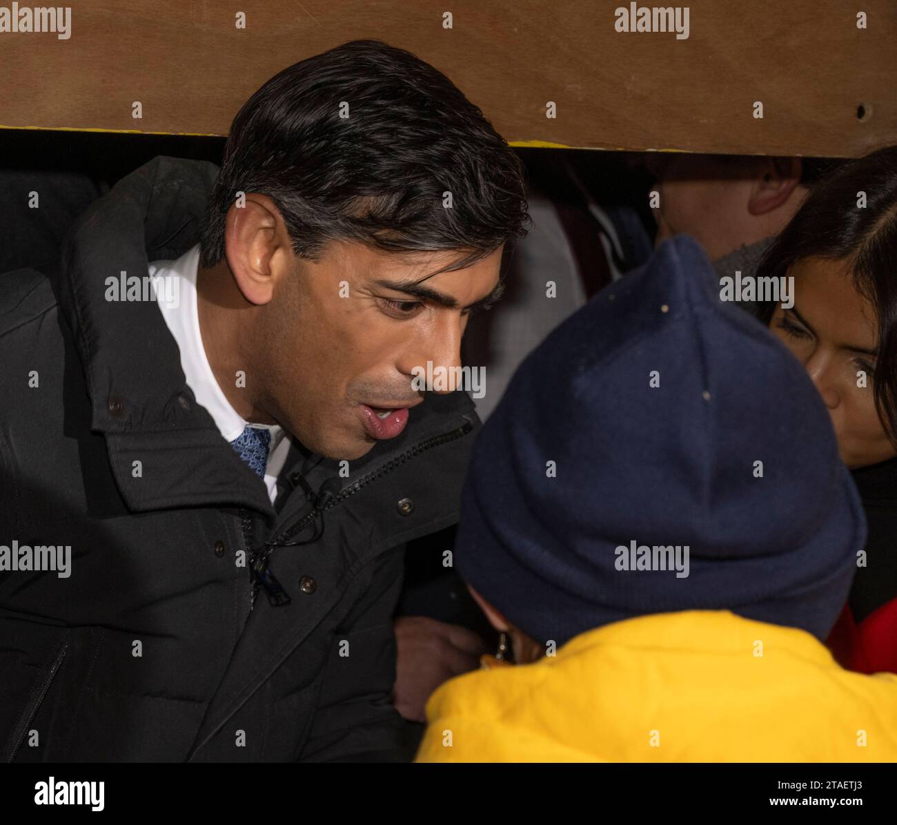 London, UK. 30th Nov, 2023. Prime Minister Rishi Sunak and his wife ...