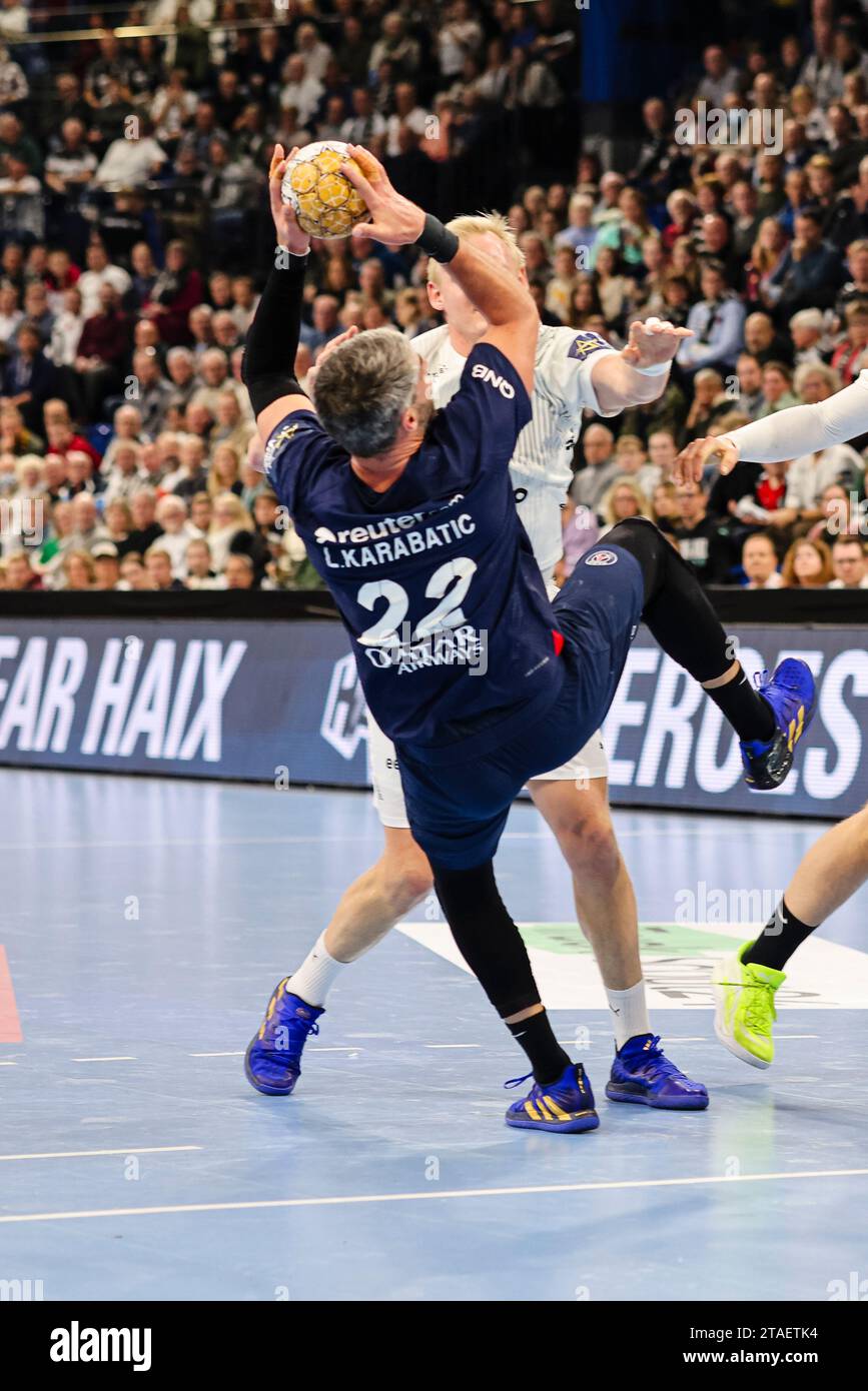 Kiel, Germany. 30th Nov, 2023. Handball: Champions League, THW Kiel ...