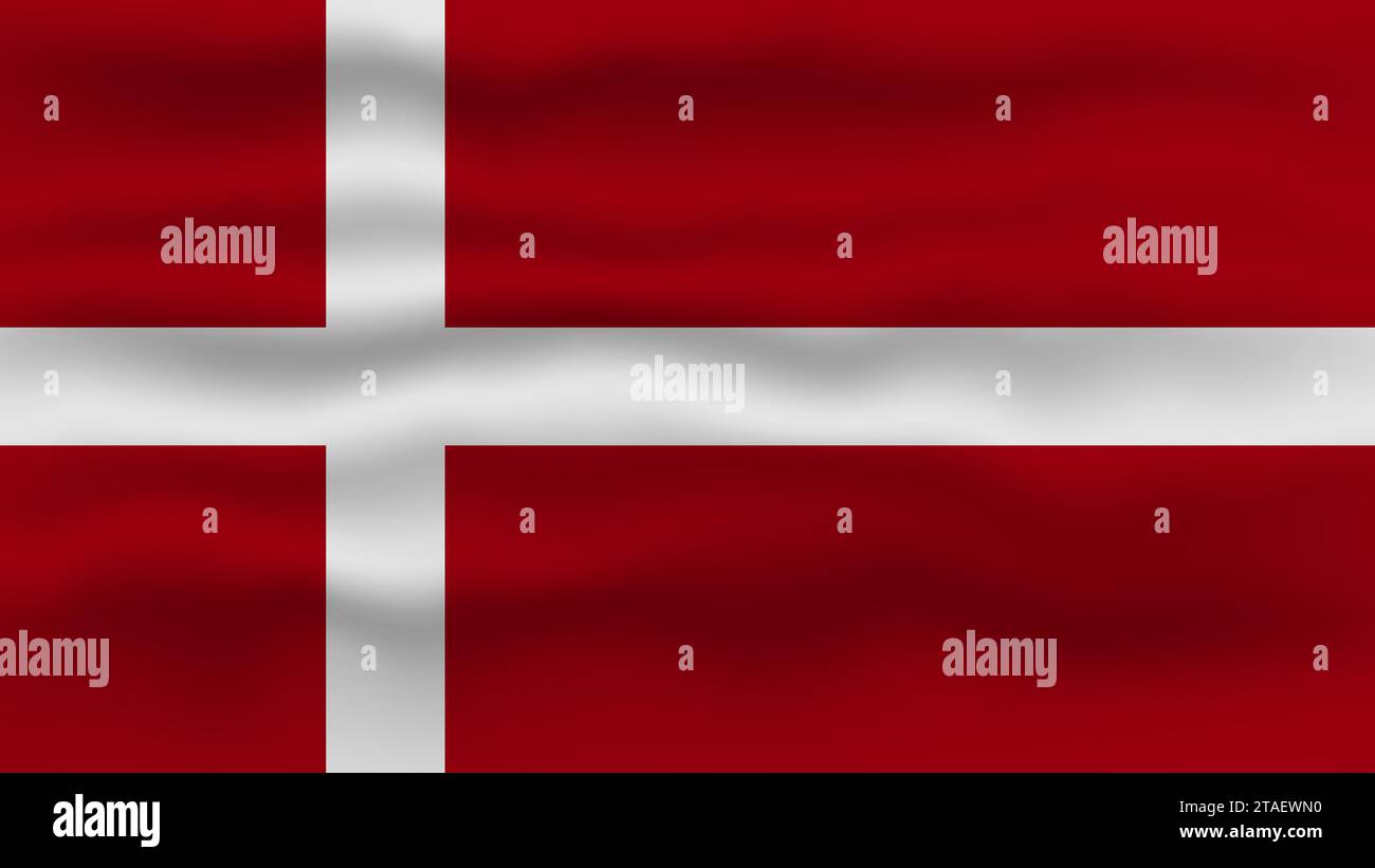 Denmark flag vector design and illustration Stock Vector Image & Art ...