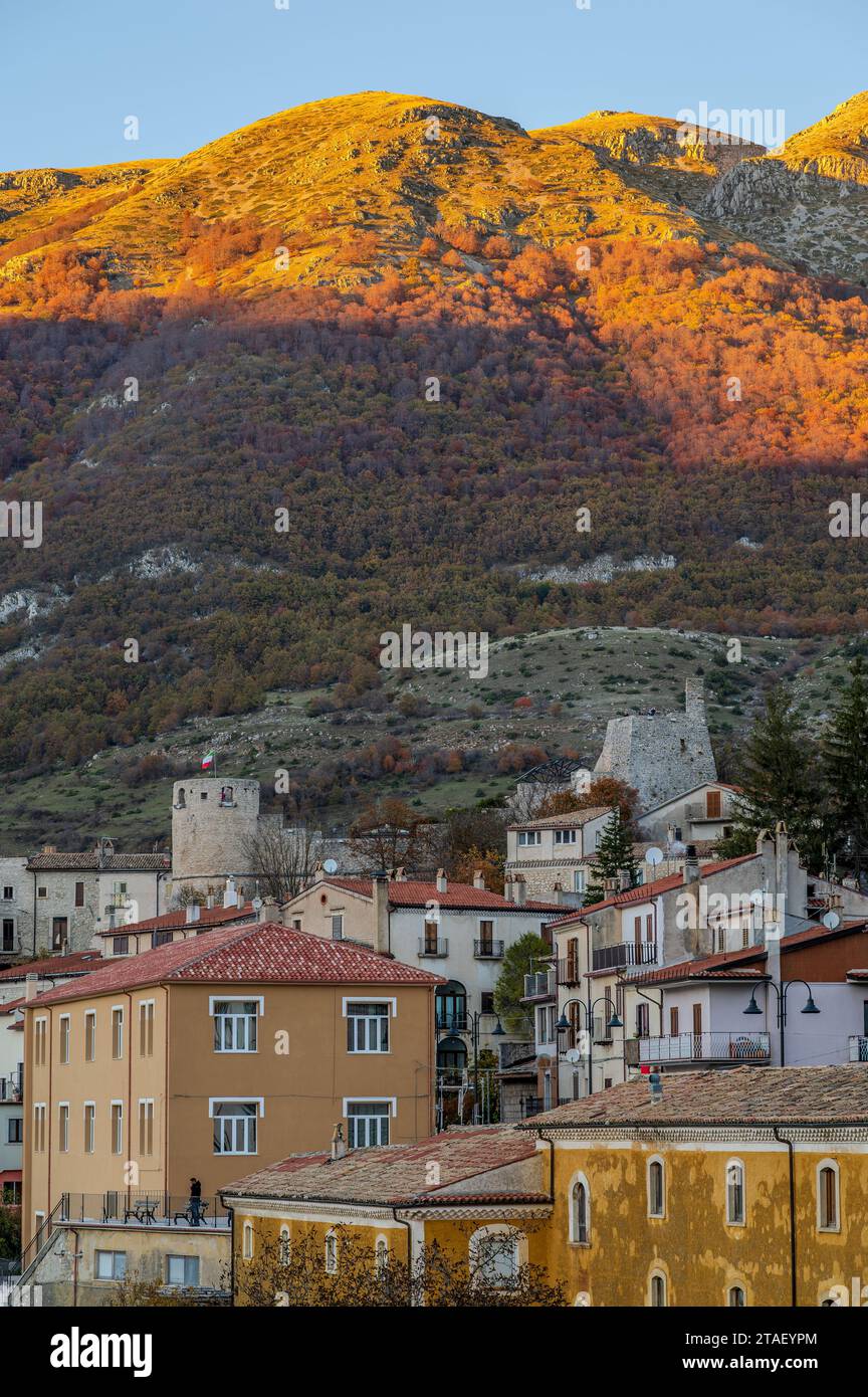 Barrea, L'Aquila, Abruzzo. Barrea is a small village in Abruzzo ...
