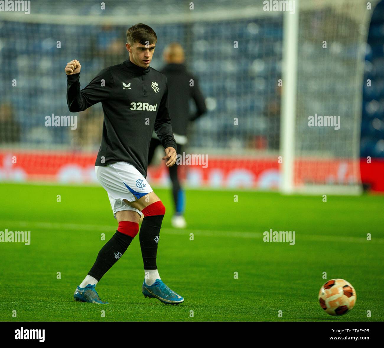 30th November 2023; Ibrox Stadium, Glasgow, Scotland: Europa League ...