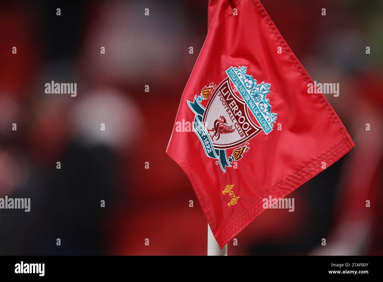 The corner flag anfield hi-res stock photography and images - Alamy