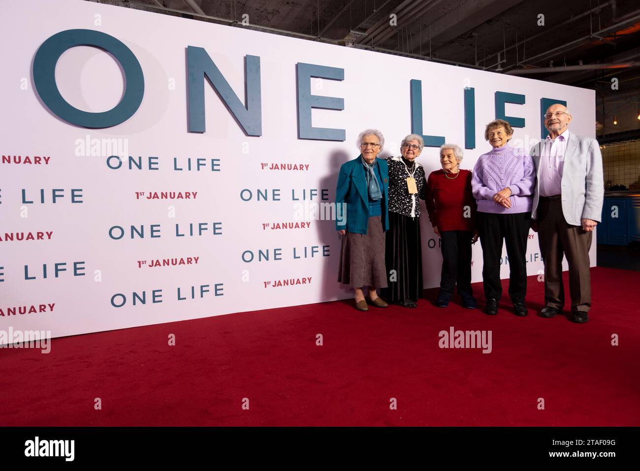 (left-right) Winton Kindertransportees Renate Collins, Lady Milena ...