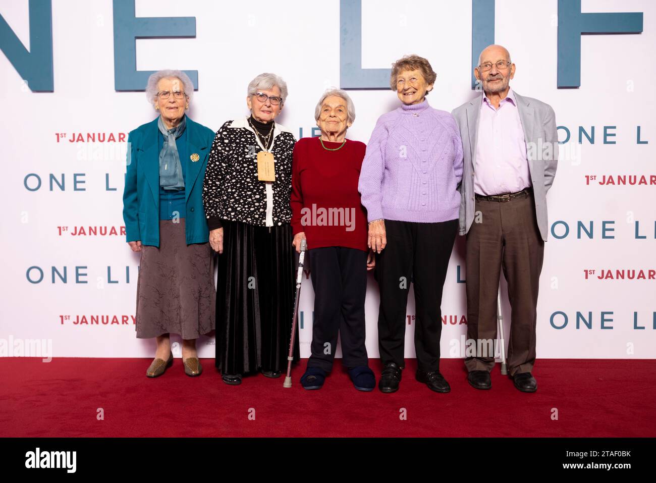 (left-right) Winton Kindertransportees Renate Collins, Lady Milena ...