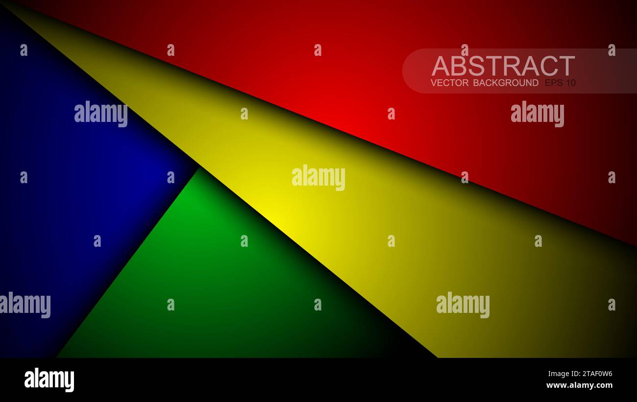 overlapping layers on space for background design Stock Vector Image ...