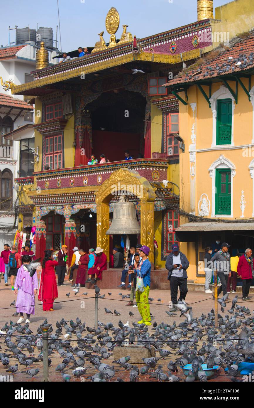Nepal, Kathmandu Valley, Bodhnath, Shree Boudha and Melamchi Ghyang ...