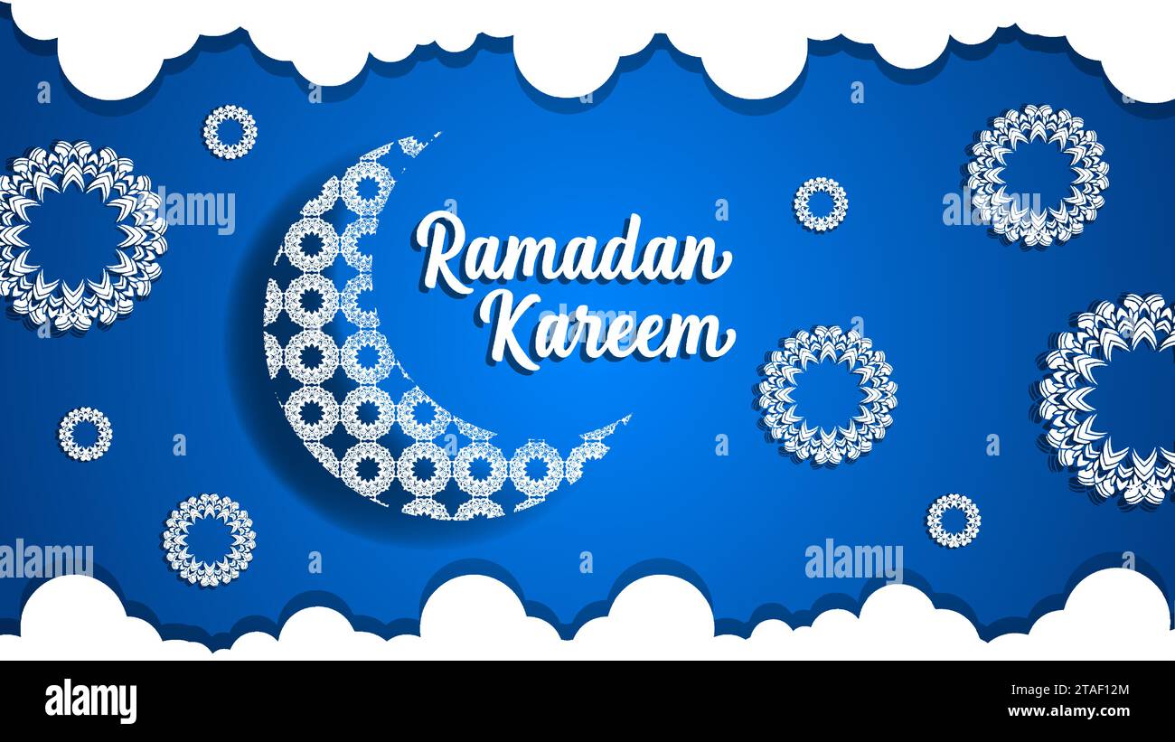 Ramadan Kareem concept banner Stock Vector Image & Art - Alamy