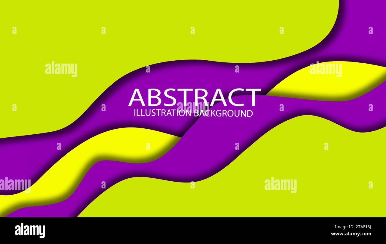 background curve elements with space for text and message design Stock ...