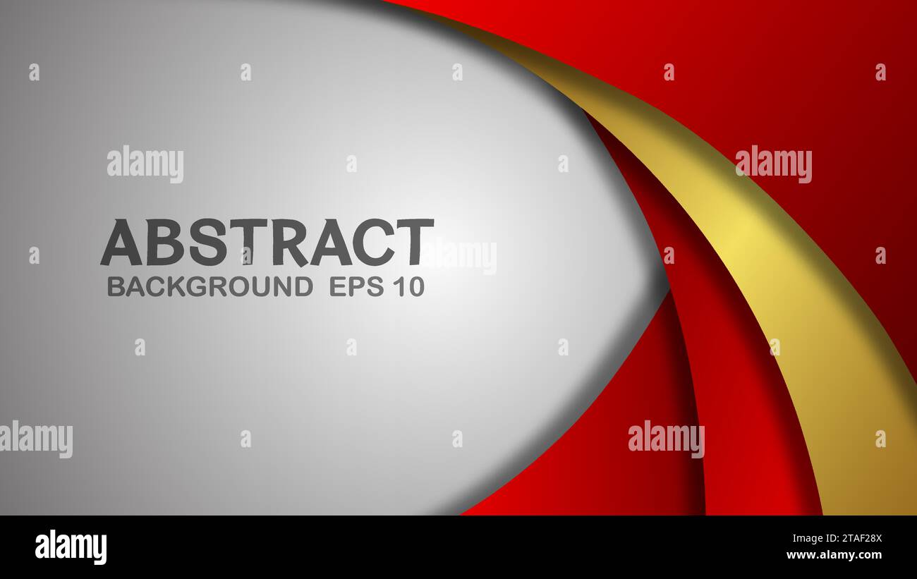 background curve elements with space for text and message design Stock ...