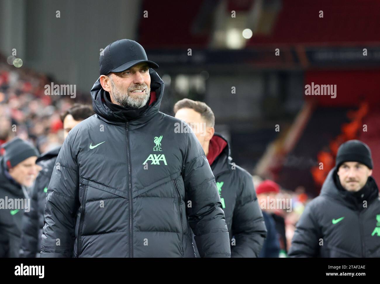 Anfield, Liverpool, Merseyside, UK. 30th Nov, 2023. Europa League ...