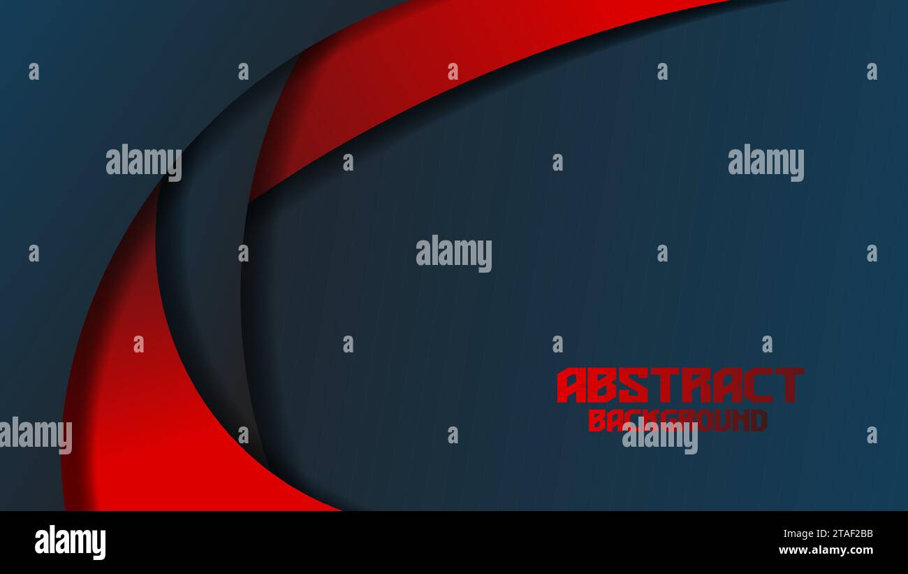 background curve elements with space for text and message design Stock ...