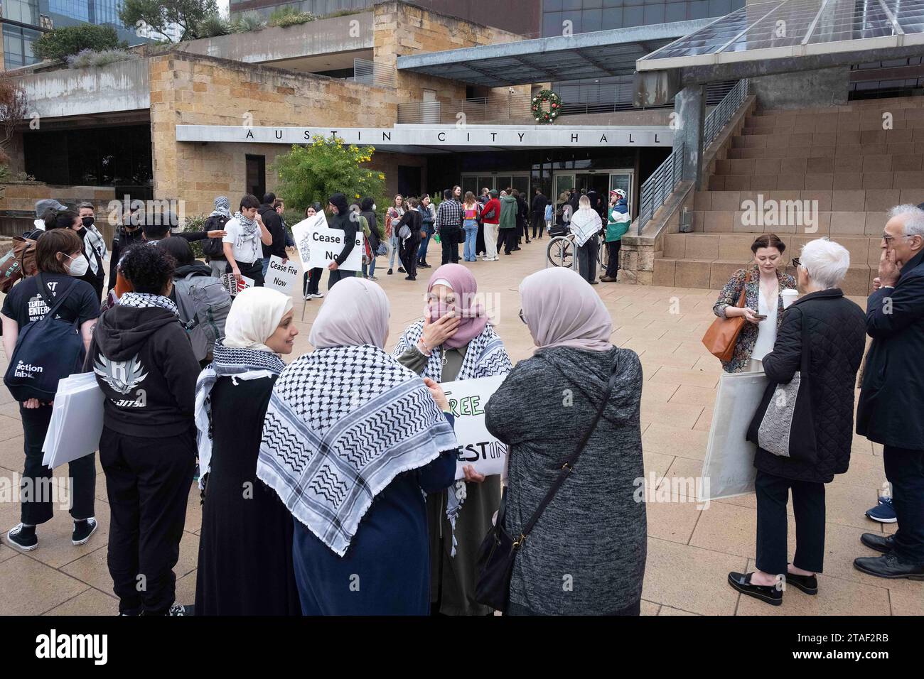 Palestine. 30th Nov, 2023. Party of Socialism and Liberation Rally at ...
