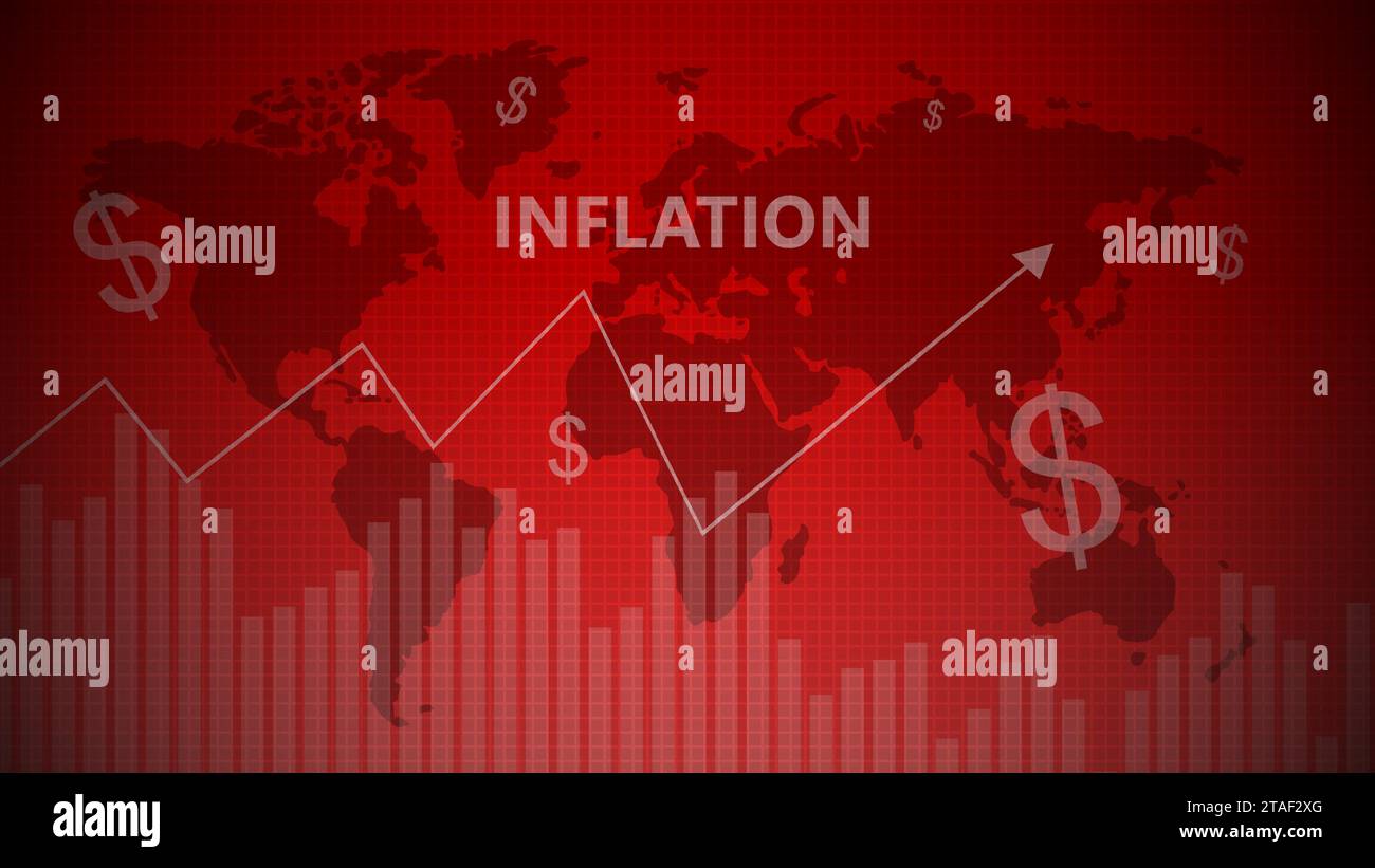 Inflation background worldwide Stock Vector Image & Art - Alamy