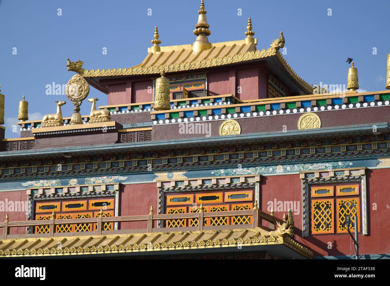 Nepal, Kathmandu Valley, Bodhnath, Tibetan buddhist monastery Stock ...