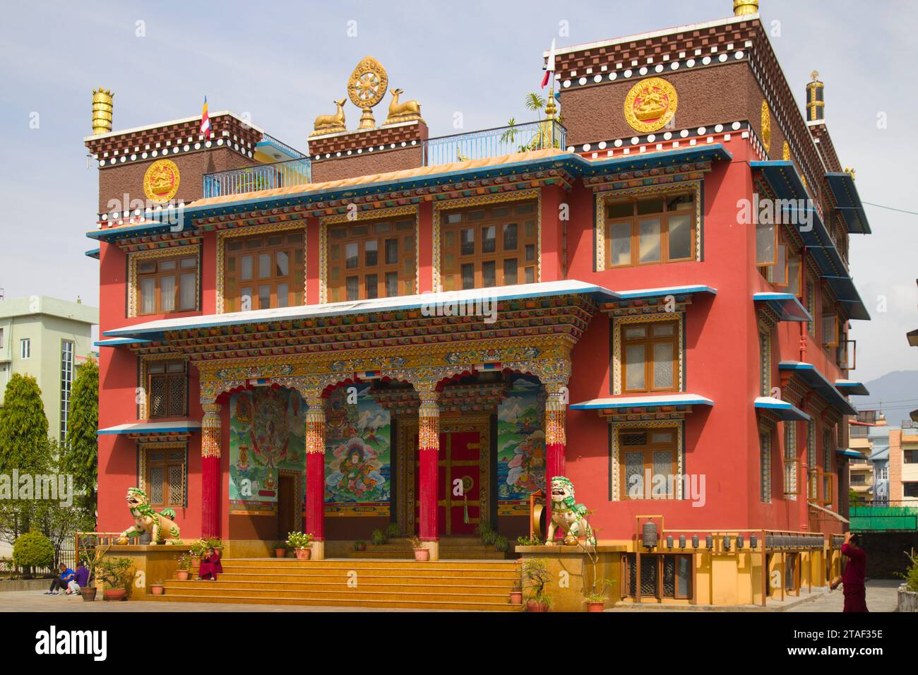 Boudha nepal asia kathmandu hi-res stock photography and images - Alamy