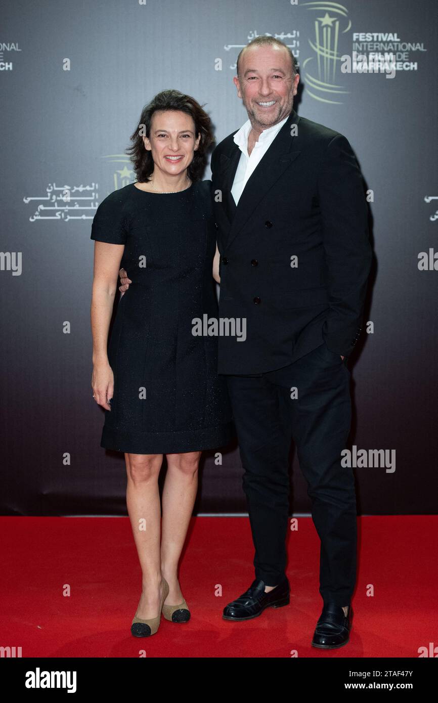 Marrakech, Morocco. 30th Oct, 2023. Sandrine Brauer and Jerome Pulis ...