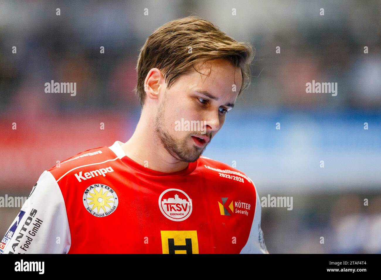 Lemgo, Deutschland. 30th Nov, 2023. Willy Weyhrauch (ThSV Eisenach, #94) GER, TBV Lemgo Lippe vs ...