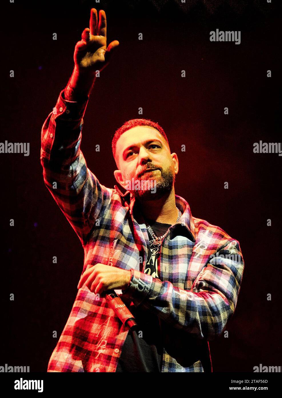 AMSTERDAM - Rapper Murda performs in the Paradiso pop venue. Dutch ...