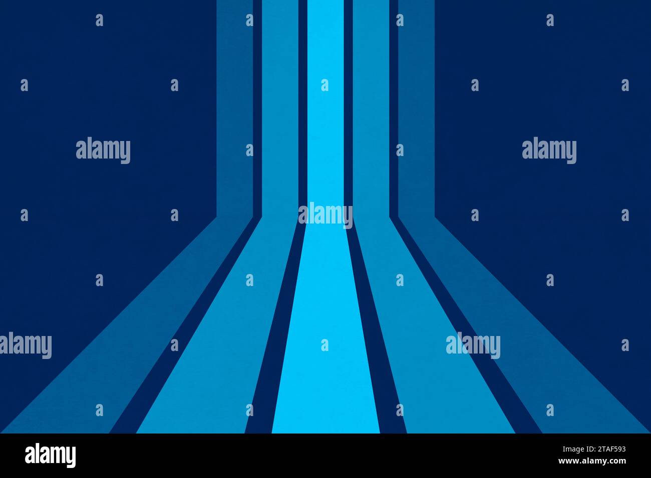 Blue gradient perspective strips on a dark blue background wallpaper ...
