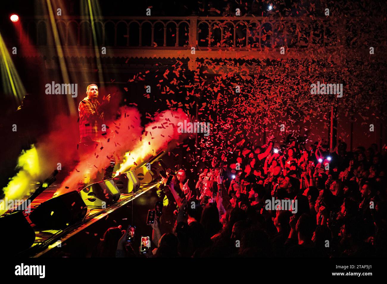 AMSTERDAM - Rapper Murda performs in the Paradiso pop venue. Dutch ...