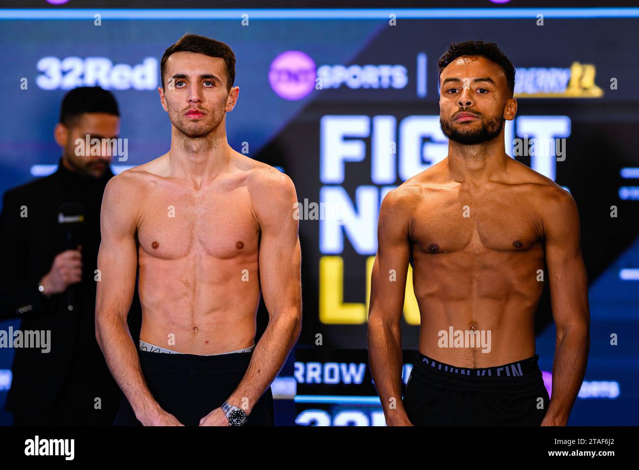 LONDON, UNITED KINGDOM. 30 Nov, 2023. Brad Strand (left) and Joshua ...