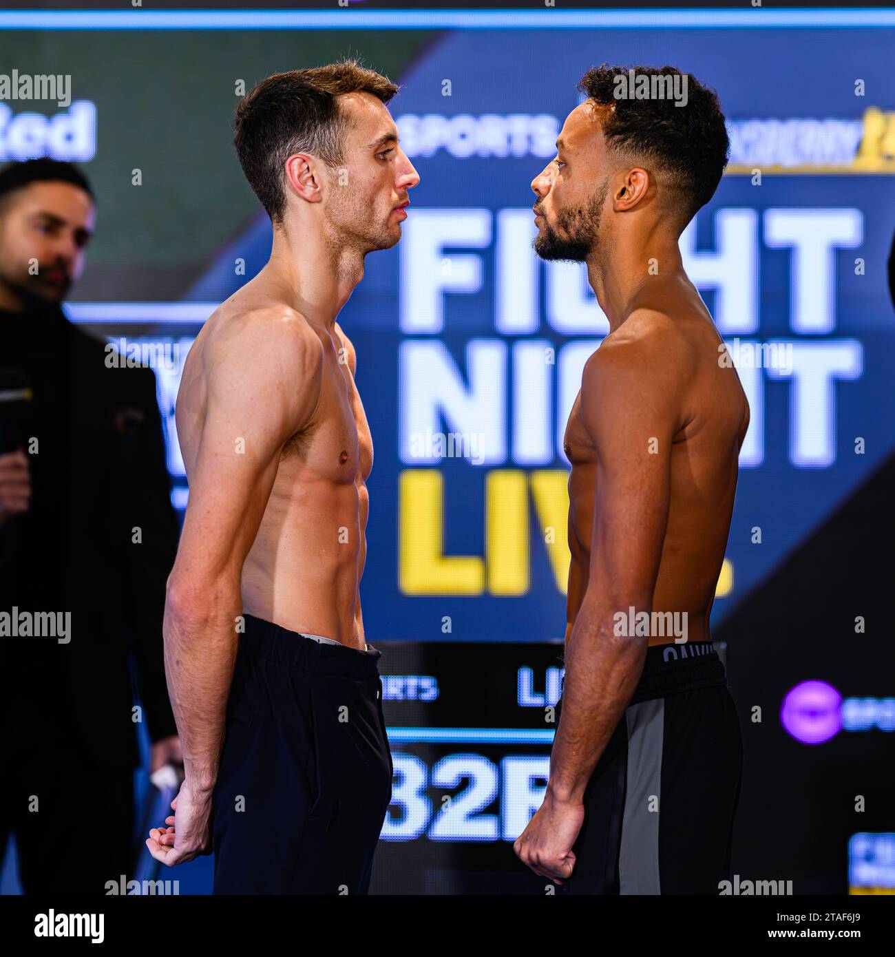 LONDON, UNITED KINGDOM. 30 Nov, 2023. Brad Strand (left) and Joshua ...