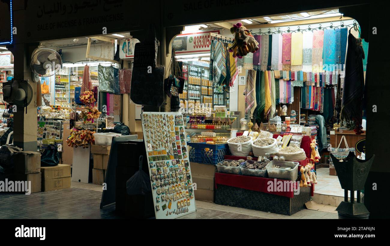 Salalalah, Oman -November 11.2023 : foman souvenirs sold at Al-Husn ...