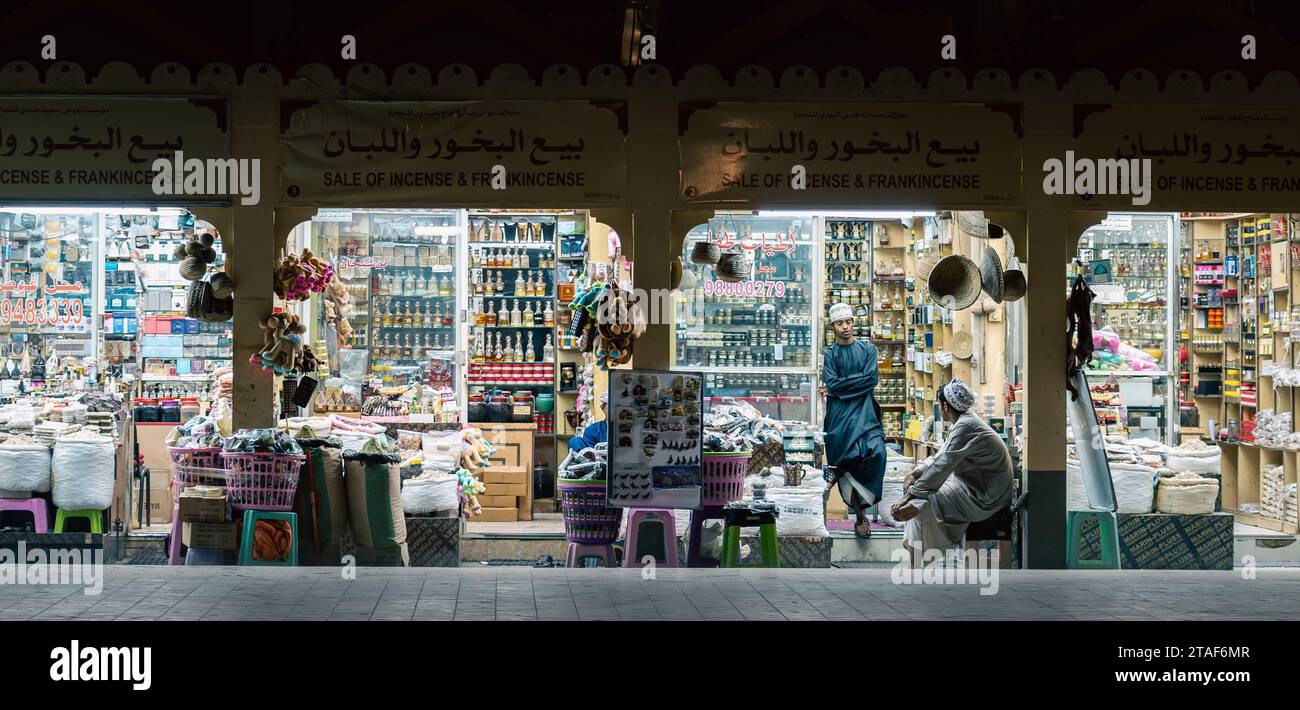 Salalalah, Oman -November 11.2023 : foman souvenirs sold at Al-Husn ...