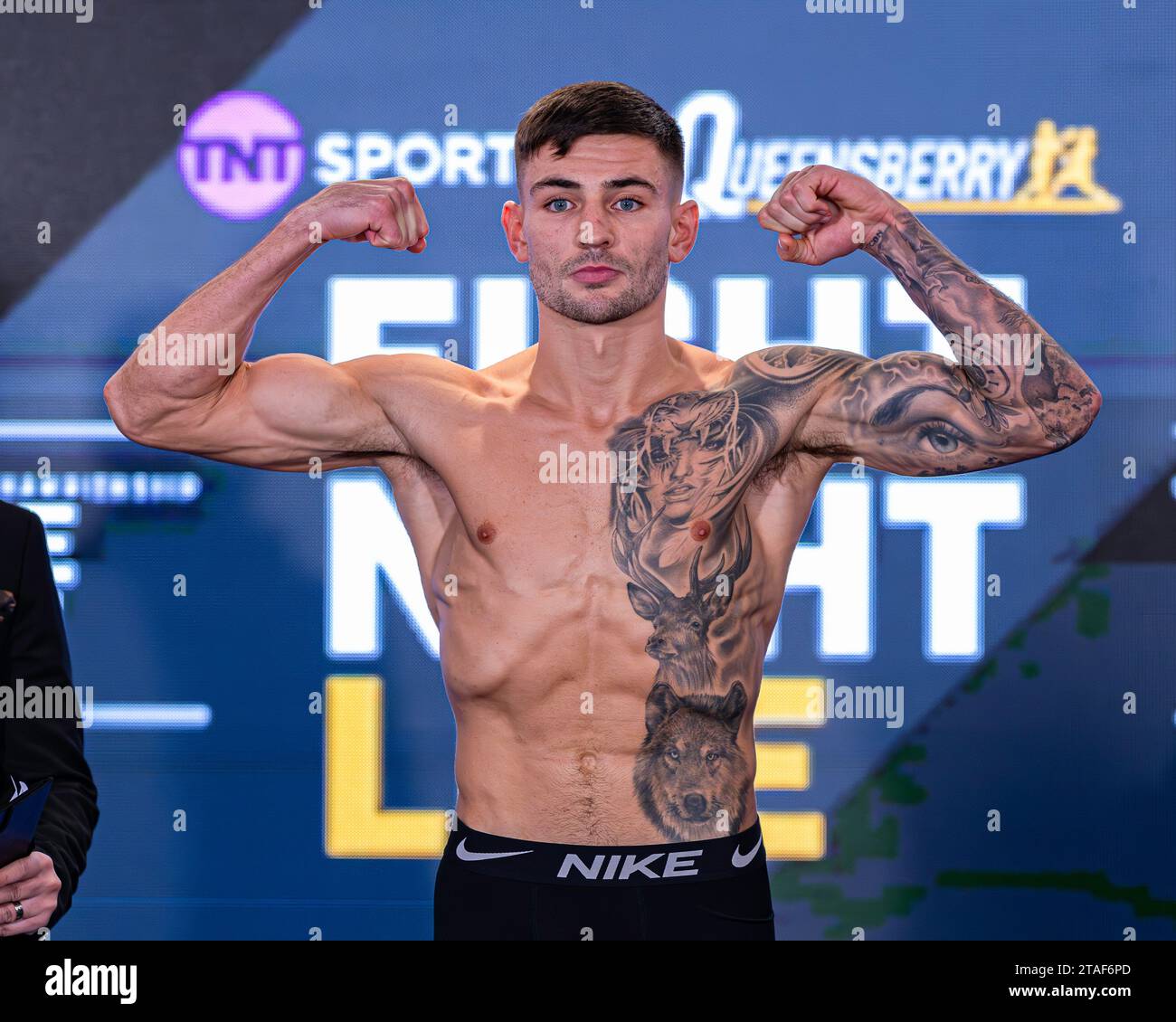 LONDON, UNITED KINGDOM. 30 Nov, 2023. Sam Noakes during Queensberry ...