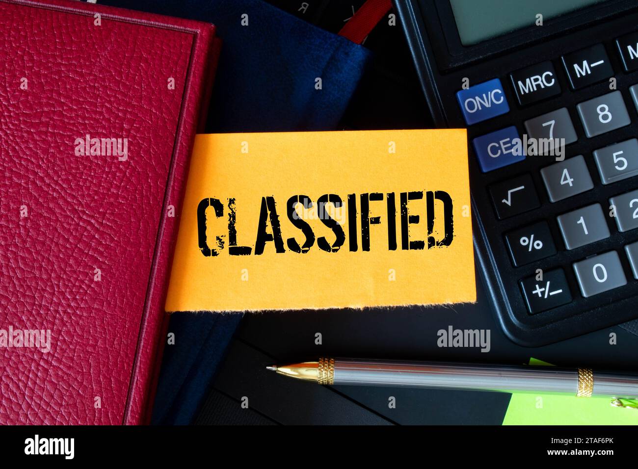 Fake Classified Ad, newspaper, business concept Stock Photo - Alamy