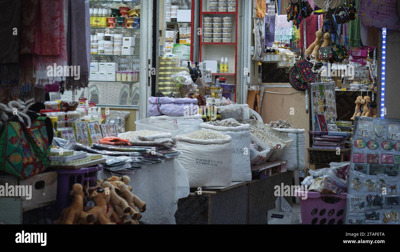 Salalalah, Oman -November 11.2023 : foman souvenirs sold at Al-Husn ...