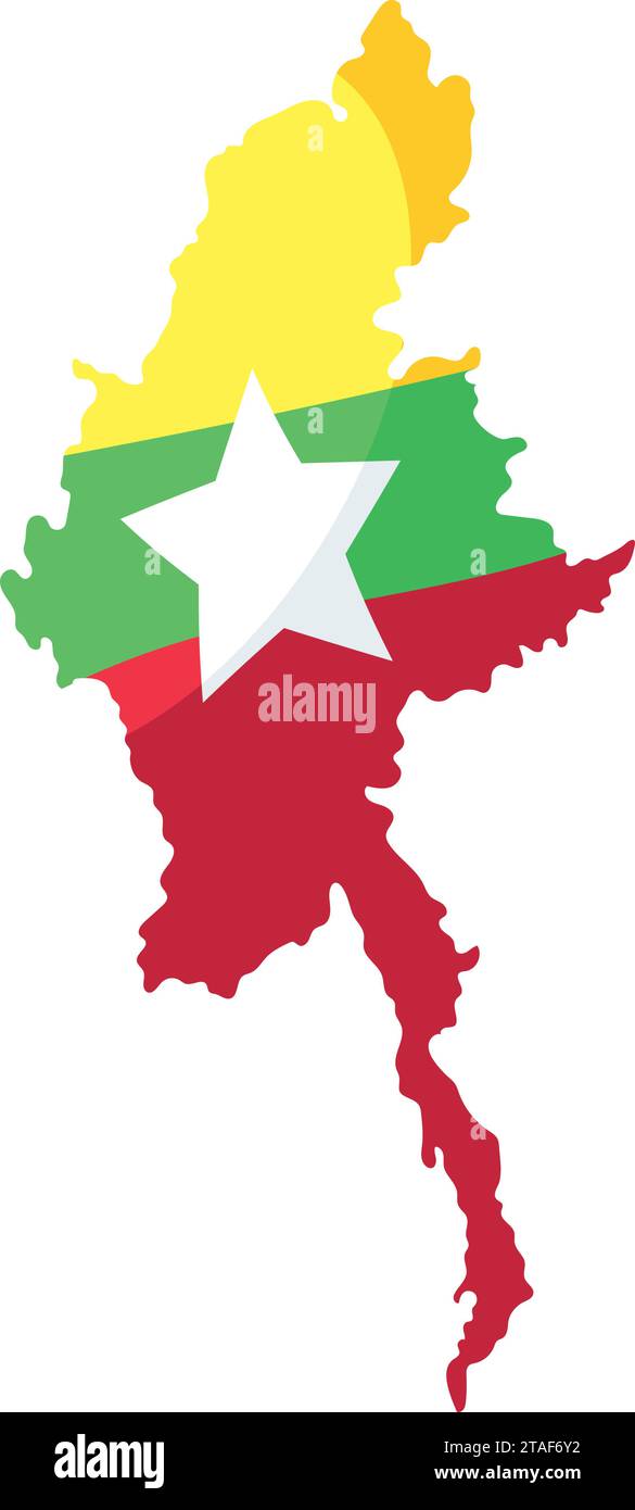 myanmar independence day map Stock Vector Image & Art - Alamy