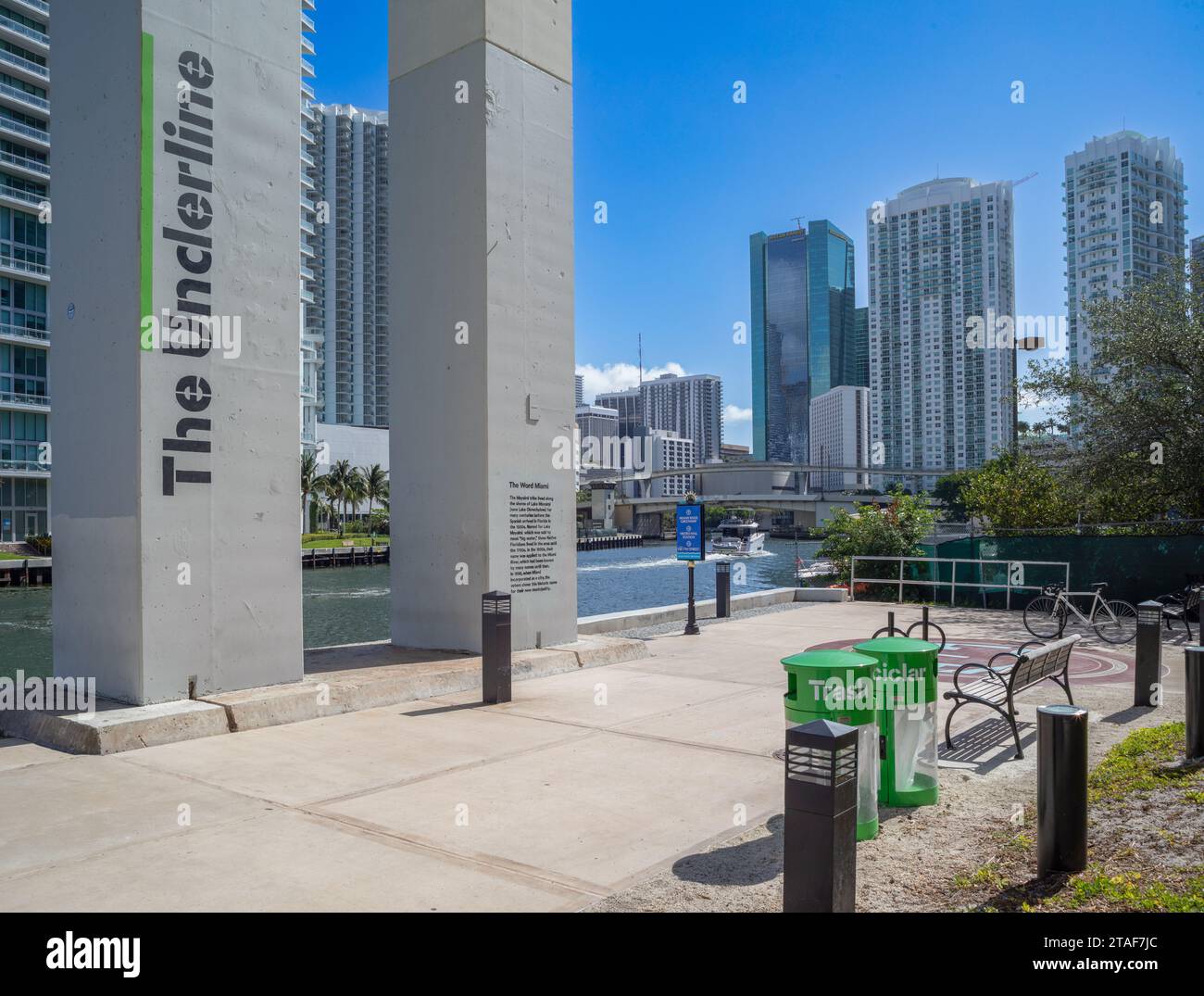 The Underline at downtown Miami, Florida, USA Stock Photo - Alamy