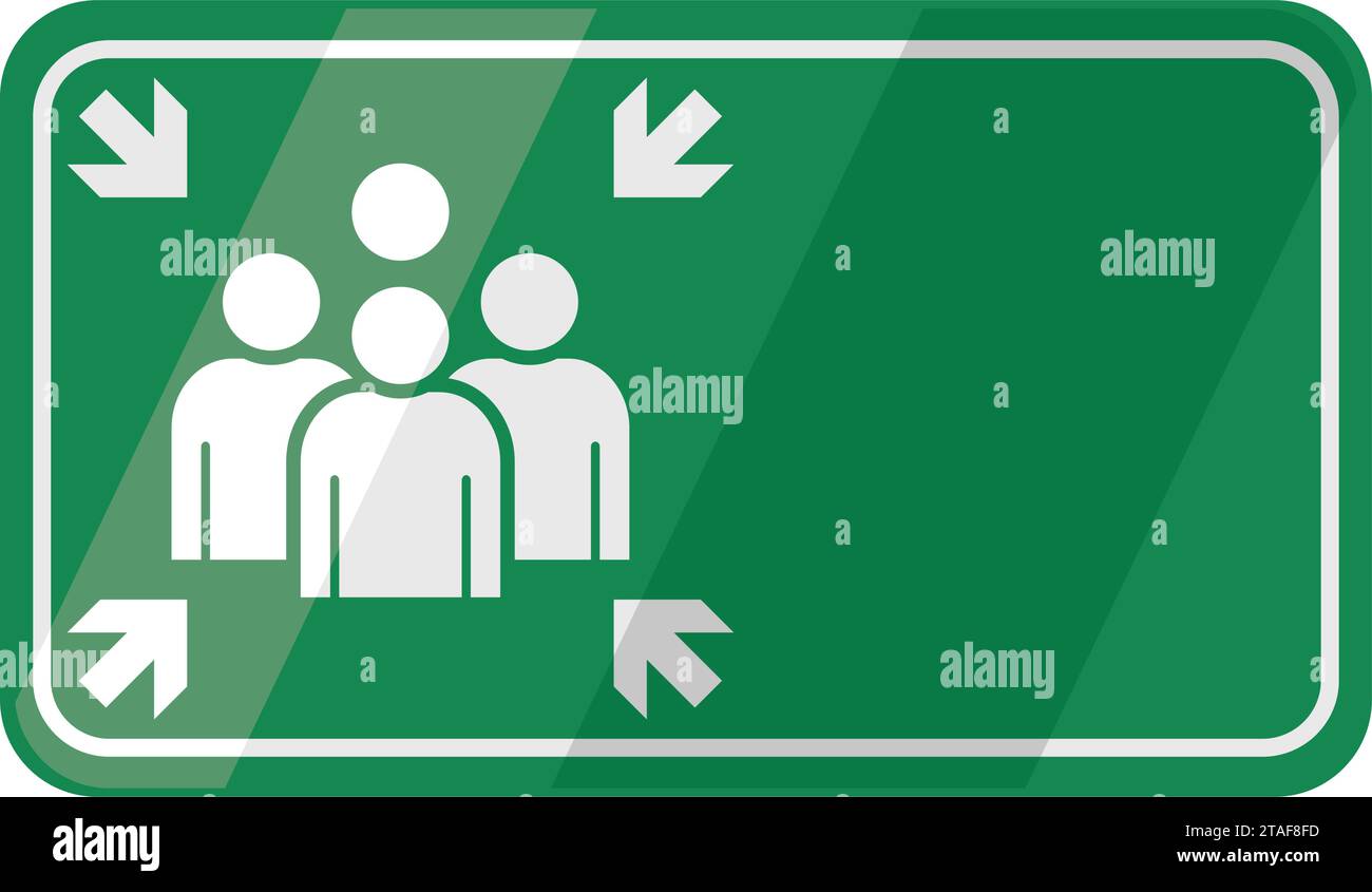 meeting point illustration Stock Vector Image & Art - Alamy