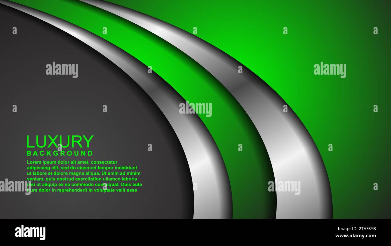 background curve elements with space for text and message design Stock ...