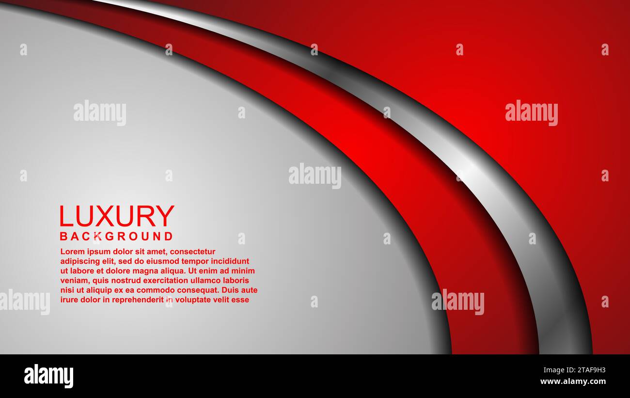 background curve elements with space for text and message design Stock ...