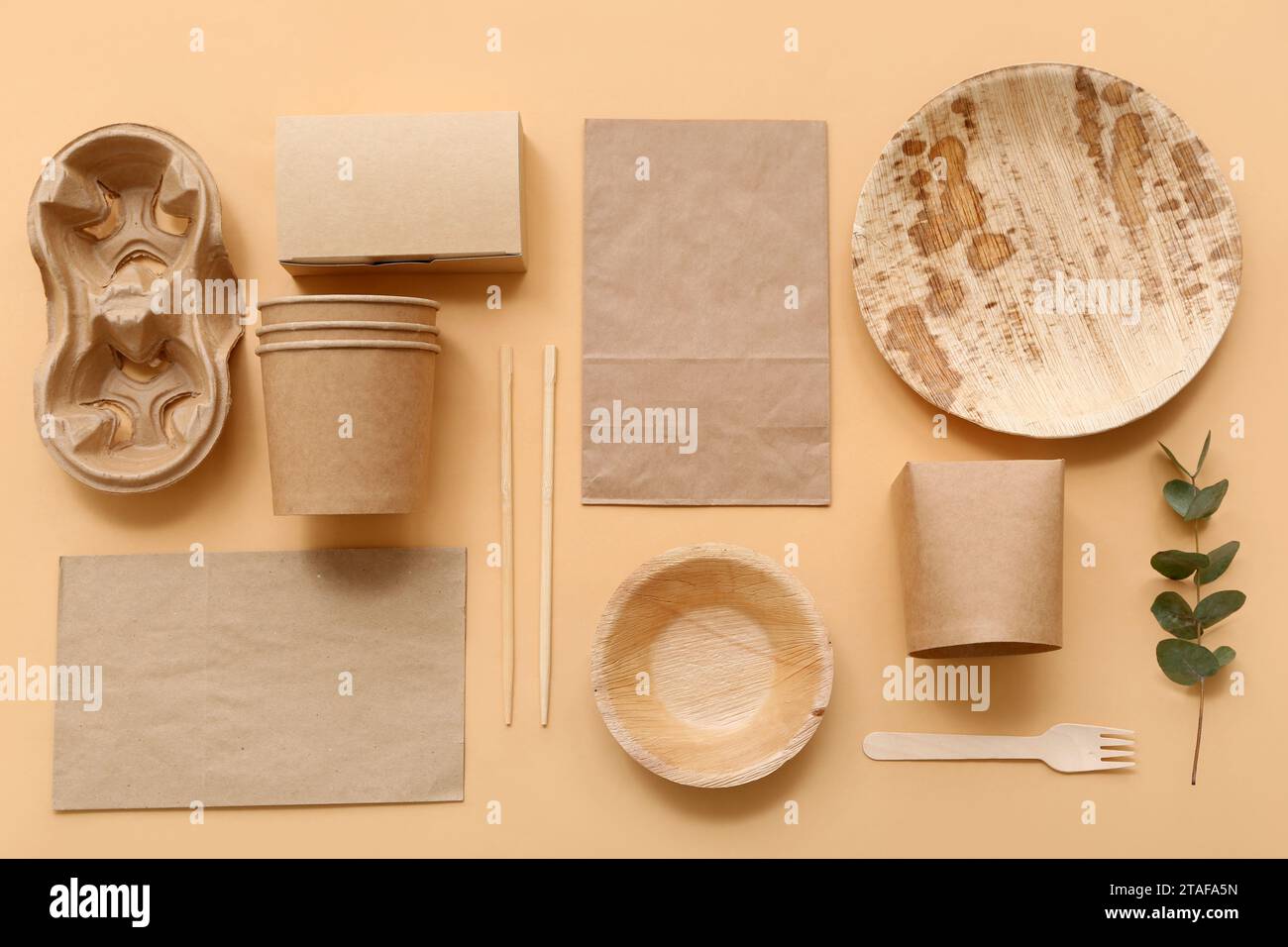 Eco friendly disposable containers hi-res stock photography and images ...