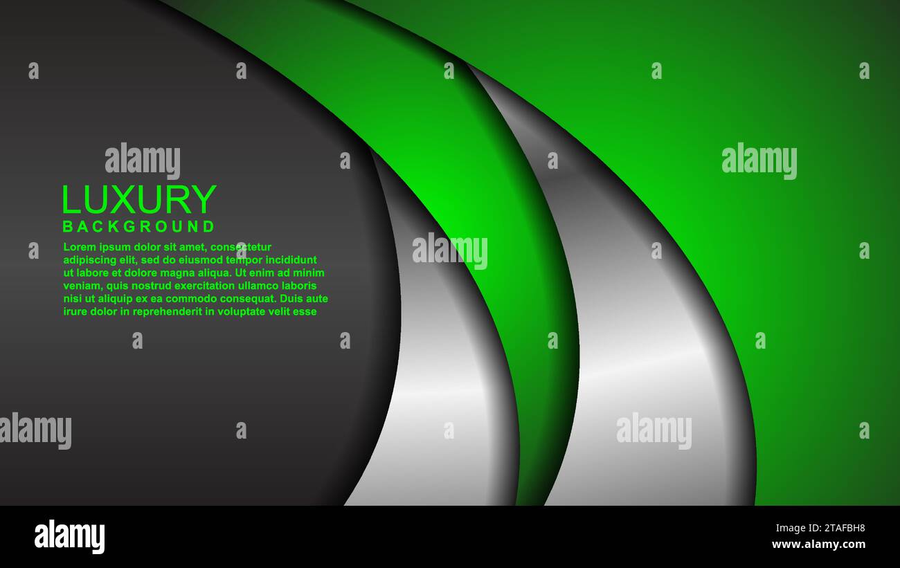 background curve elements with space for text and message design Stock ...