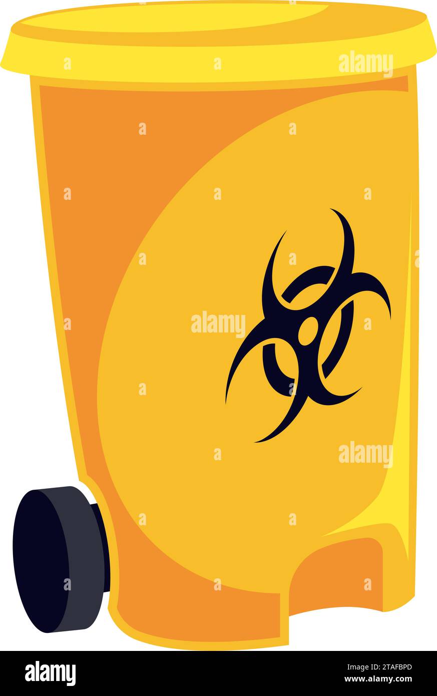 Safety medical waste bin Cut Out Stock Images & Pictures - Alamy