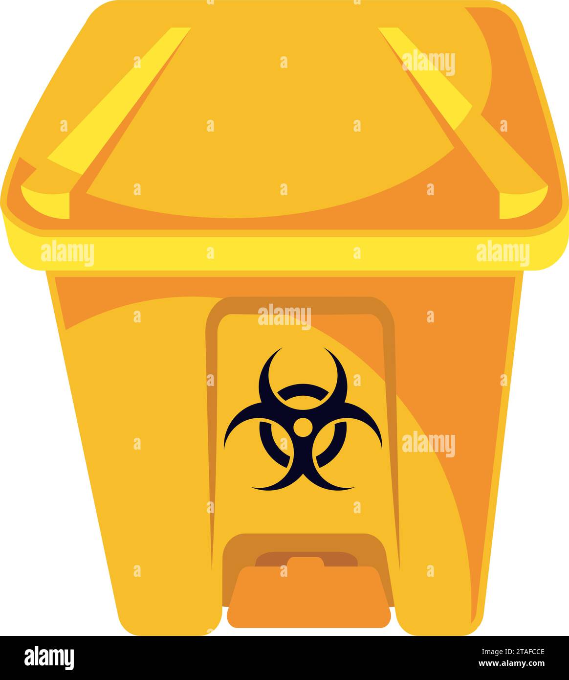 Safety medical waste bin Cut Out Stock Images & Pictures - Alamy
