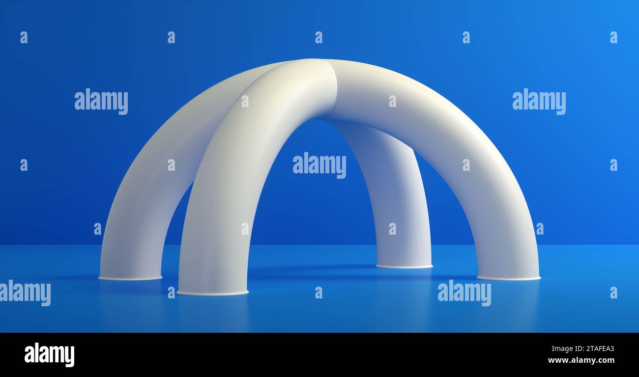 An Inflatable Arch in the Form of an Arc on Four Supports . Advertising ...