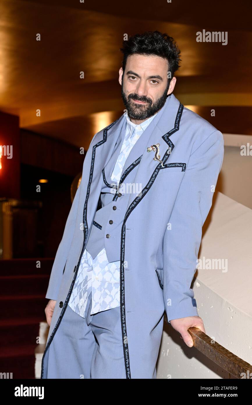 Morgan Spector poses during the cast photo call for HBO's "The Gilded ...