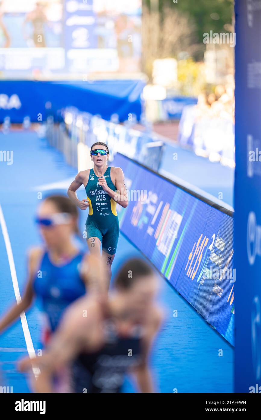 Natalie Van Coevorden participating in Pontevedra in the 2023 World ...