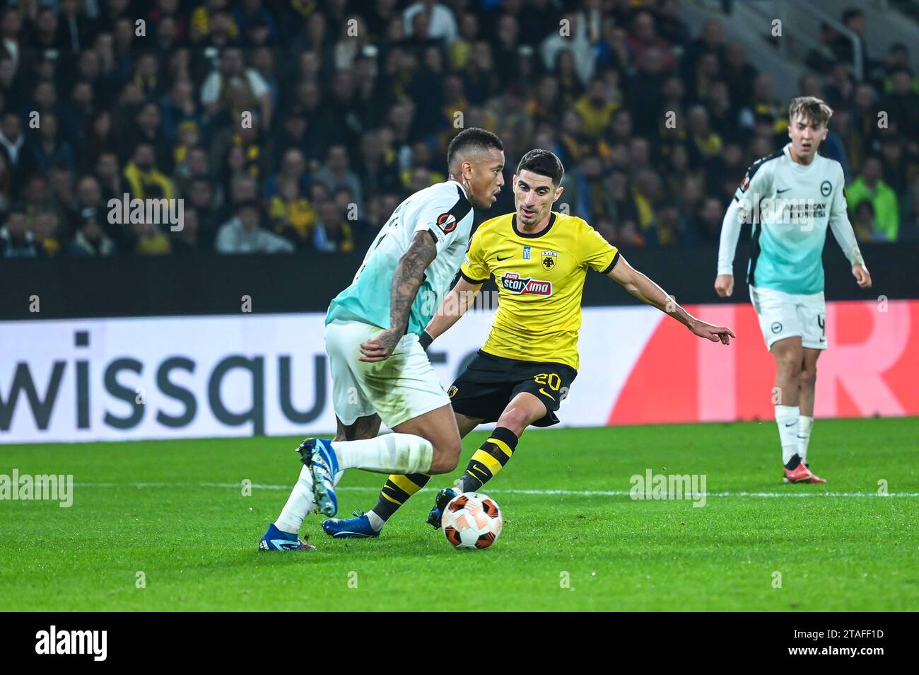 Athens, Lombardy, Greece. 30th Nov, 2023. 3 IGOR JULIO of Brighton ...